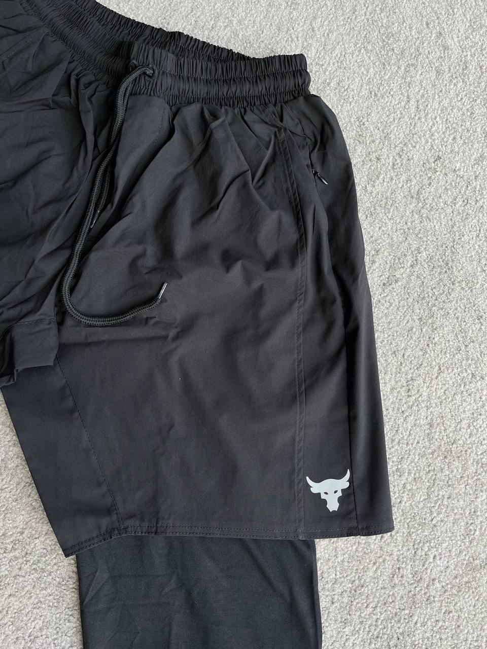 شلوارک آیرو لگ دار وارداتی - پوشاک ورزشی فور-اِی اسپورت